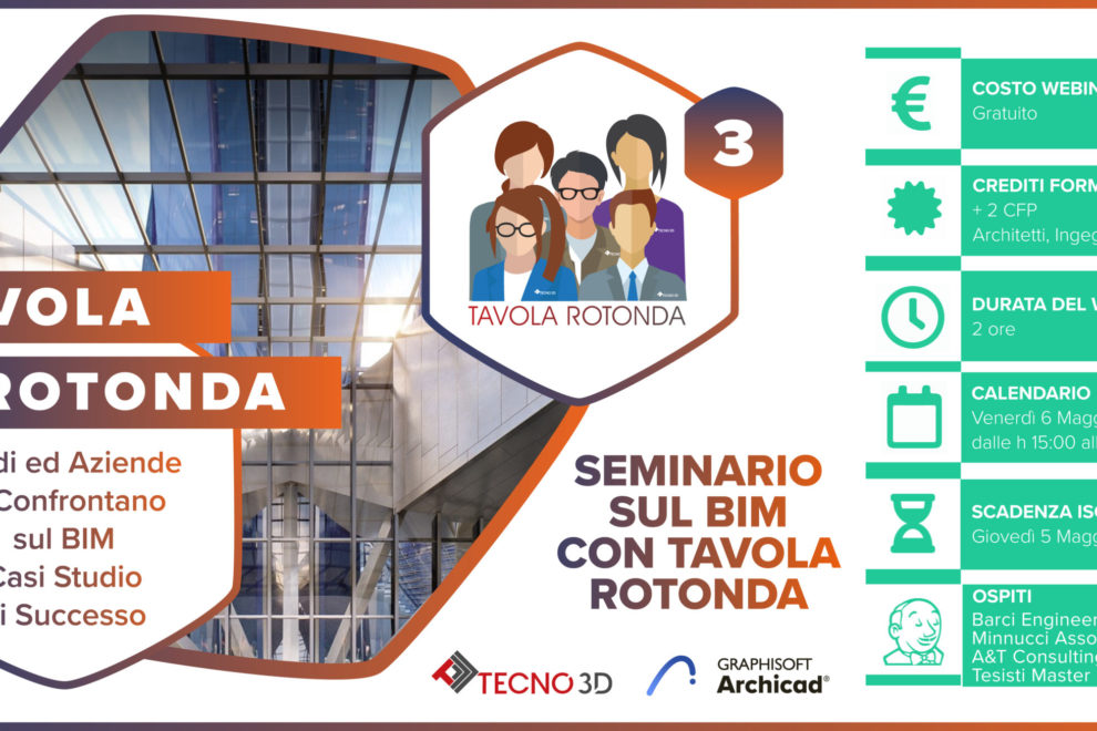 PERCORSO BIM SPECIALIST 2022 – Tecno 3D