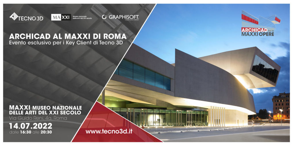 ARCHICAD AL MAXXI DI ROMA – Tecno 3D