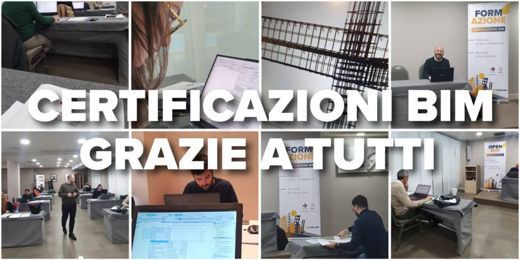 CERTIFICAZIONE BIM – NUOVI ESPERTI BIM 2024 – SESSIONE INVERNALE – Tecno 3D